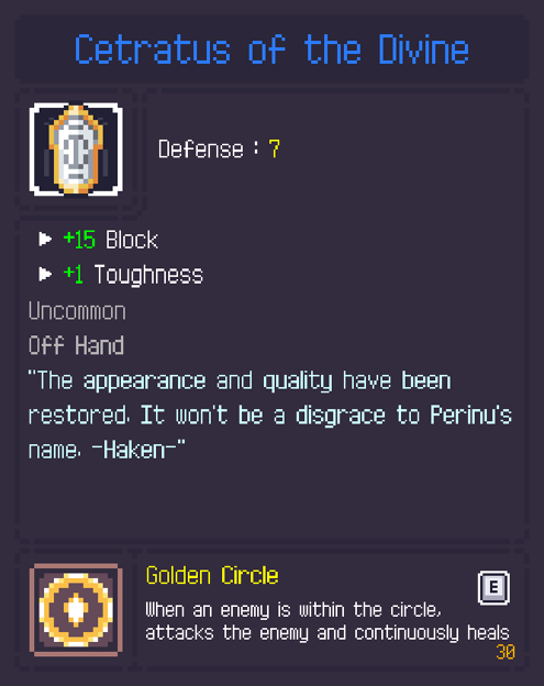 Cetratus of the Divine | Dungreed Wiki | Fandom