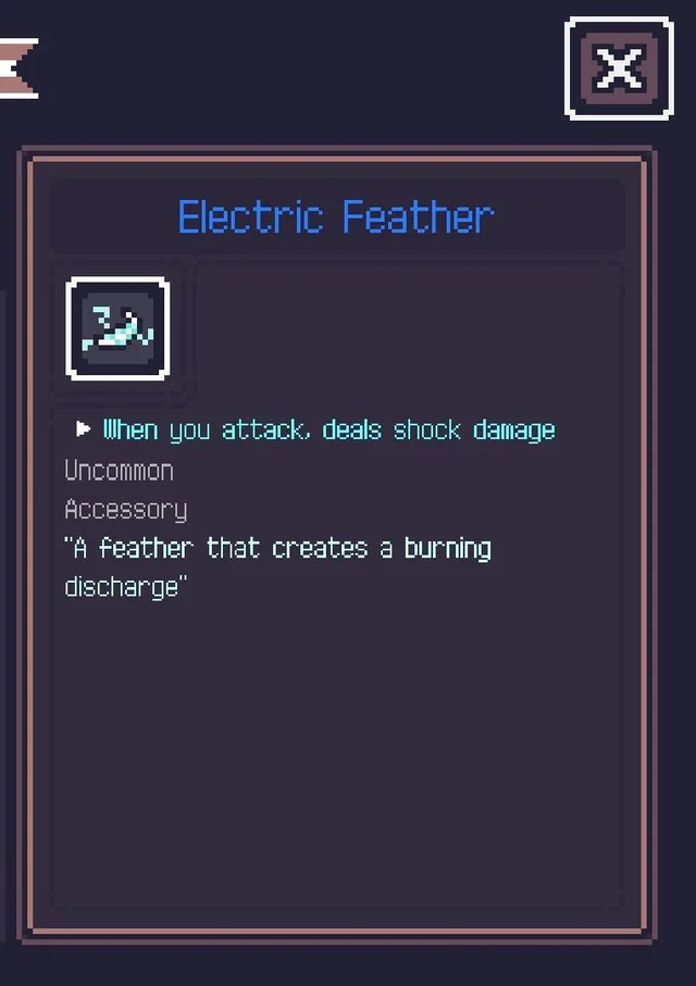 Electric Feather | Dungreed Wiki | Fandom
