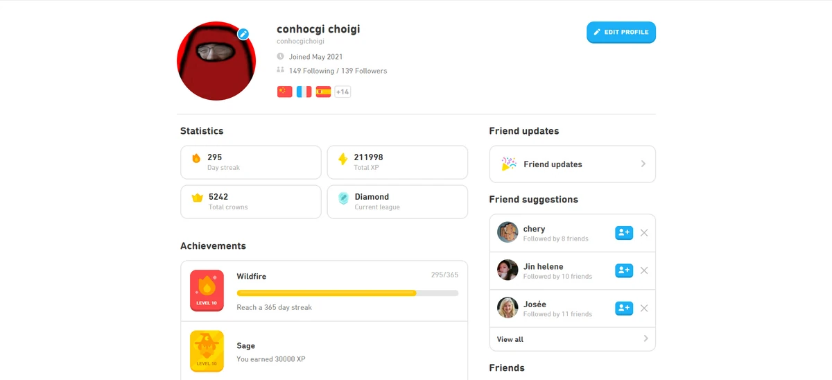 Profile | Duolingo Wiki | Fandom