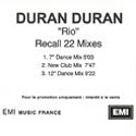 Visual Discography: Rio (CD singles Greatest) | Duran Duran Wiki | Fandom