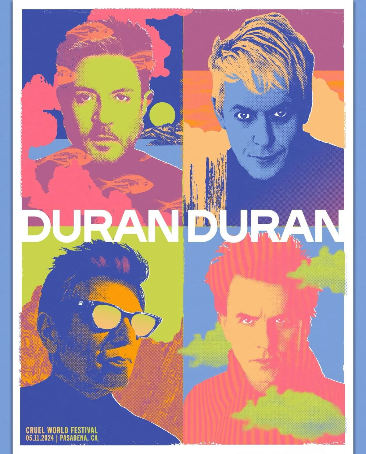 2024 - 11 May: Cruel World Fest. Rose Bowl Pasadena, CA (US) | Duran ...