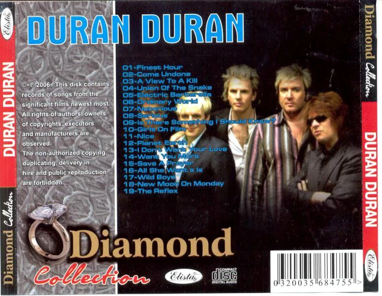 Diamond Collection | Duran Duran Wiki | Fandom