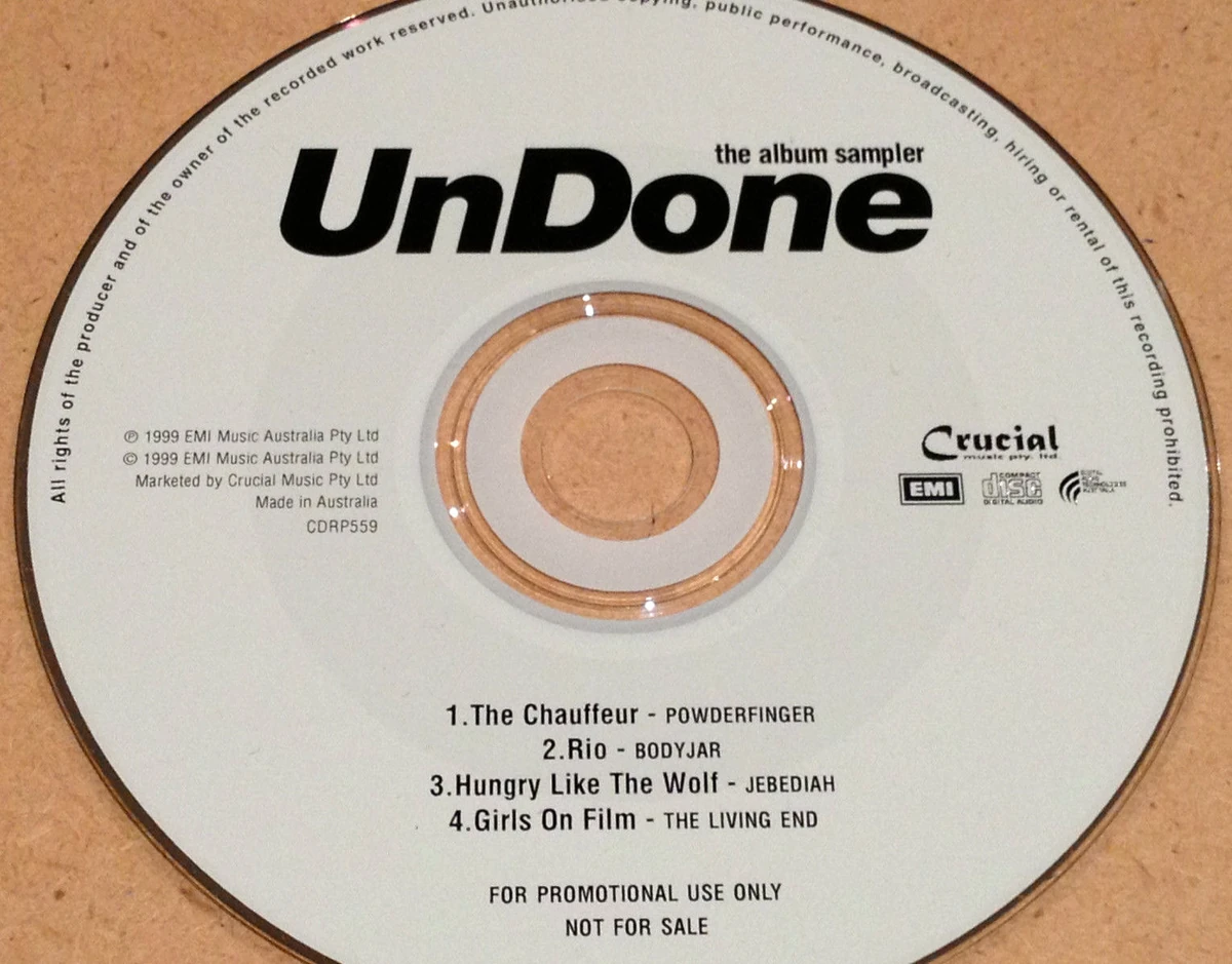 UnDone: The Album Sampler | Duran Duran Wiki | Fandom