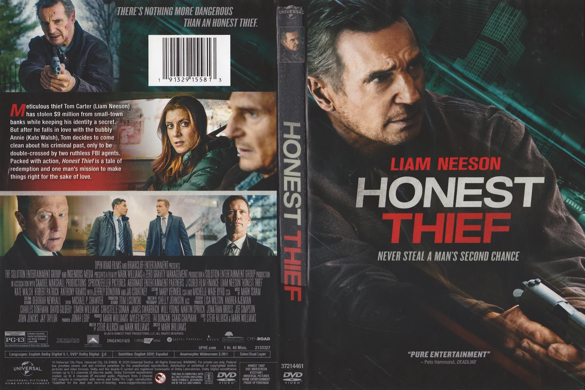 Honest Thief | DVD/BD/UHD Database Wiki | Fandom