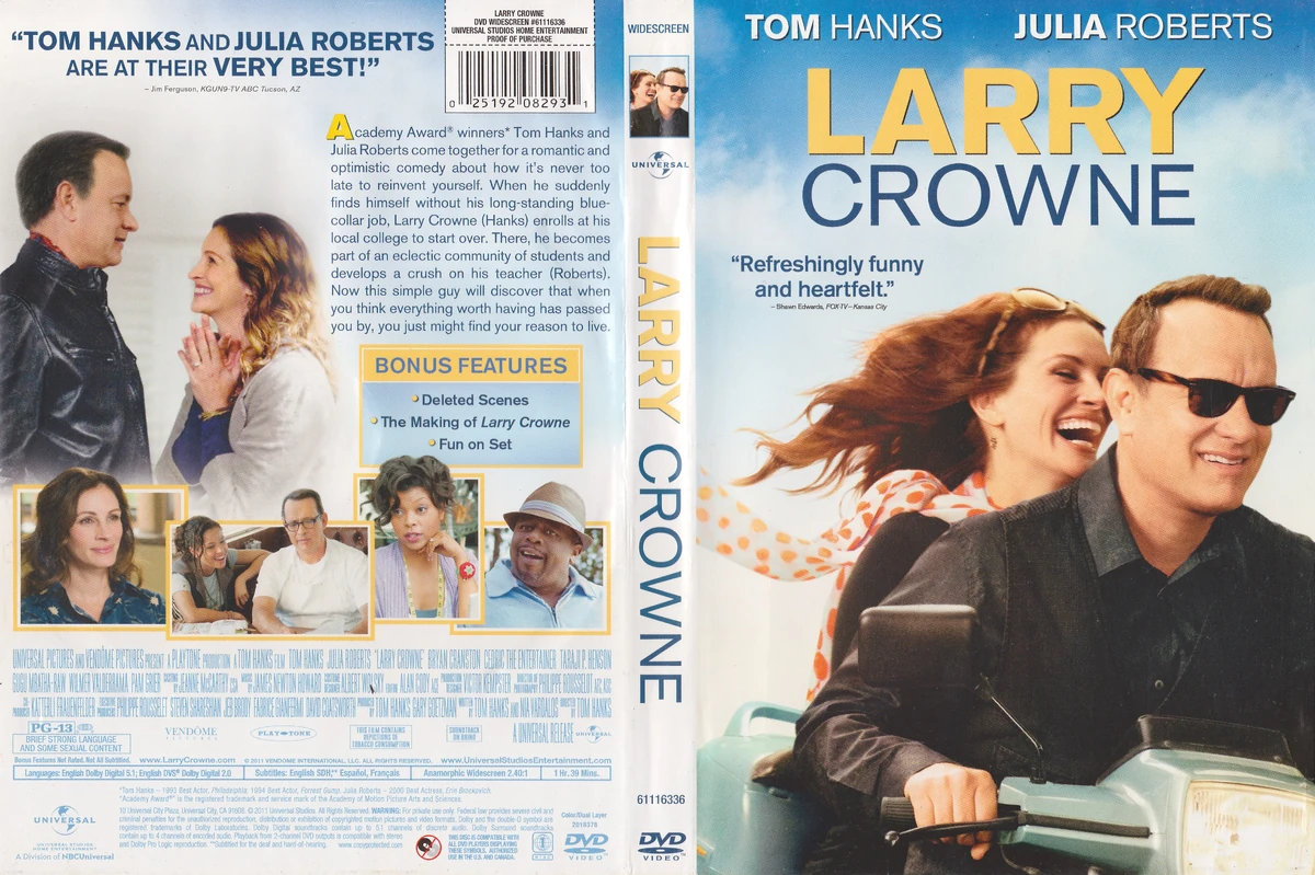 Larry Crowne | DVD/BD/UHD Database Wiki | Fandom