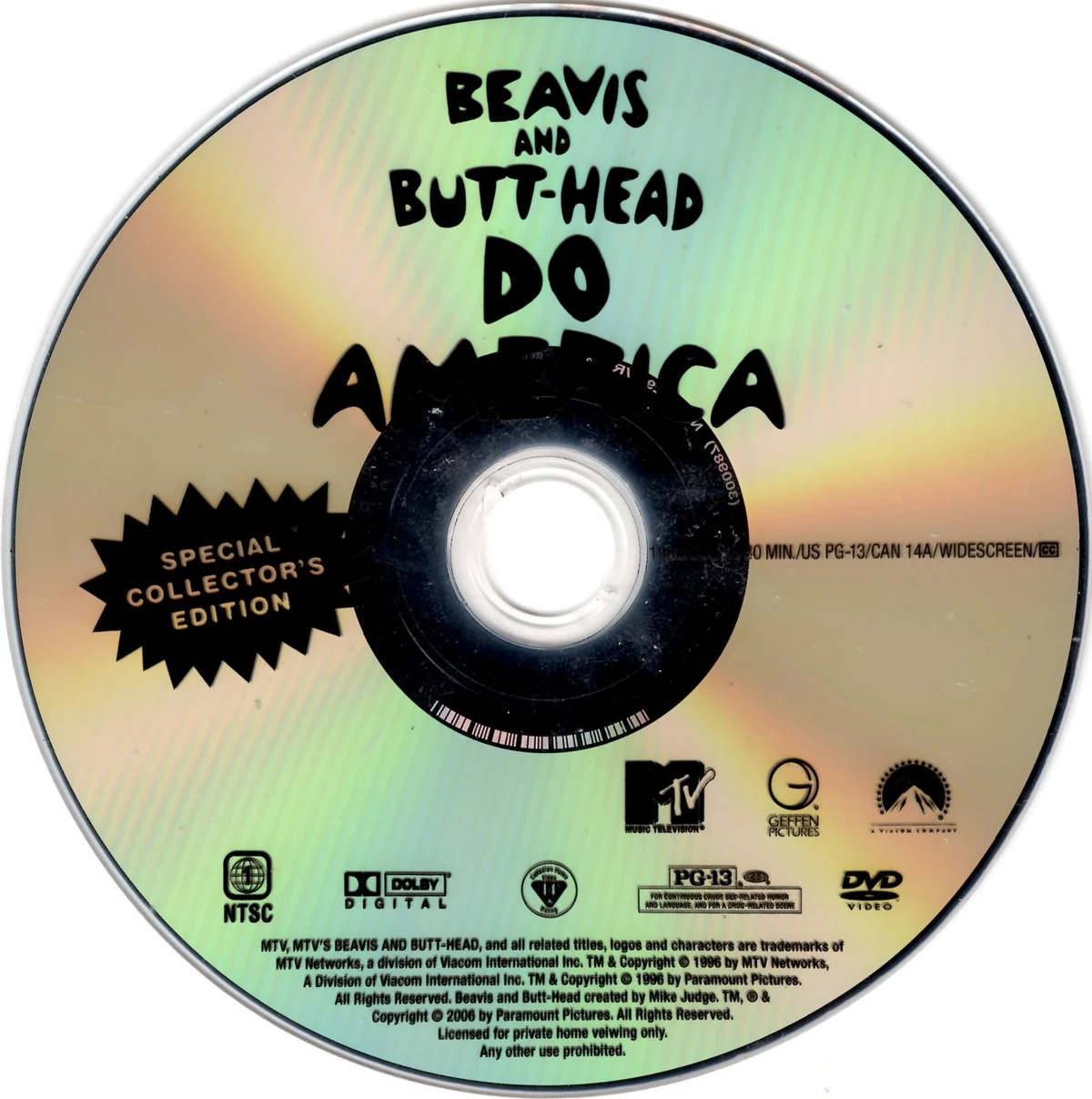 Beavis and Butt-Head Do America: Special Collector's Edition | DVD ...