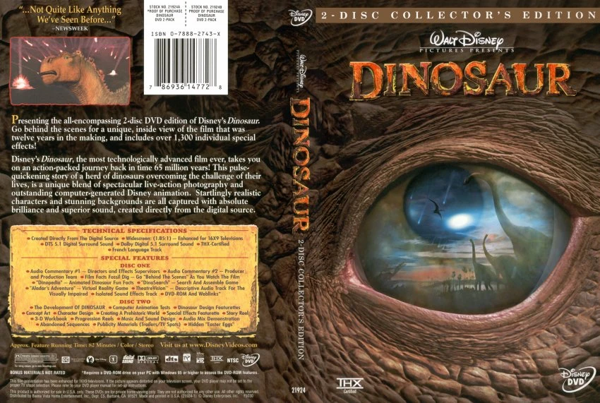 Dinosaur: Collector's Edition | DVD Database | Fandom