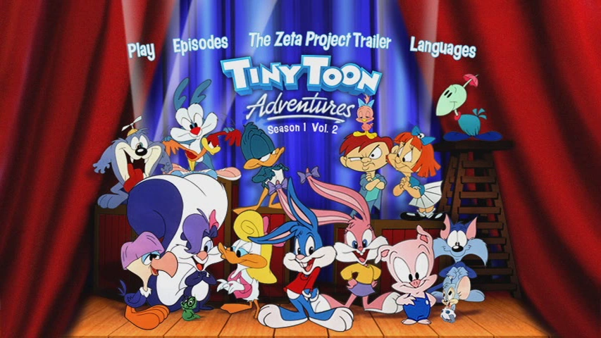 Tiny Toon Adventures: Season 1, Volume 2/DVD Contents/Menus | DVD ...