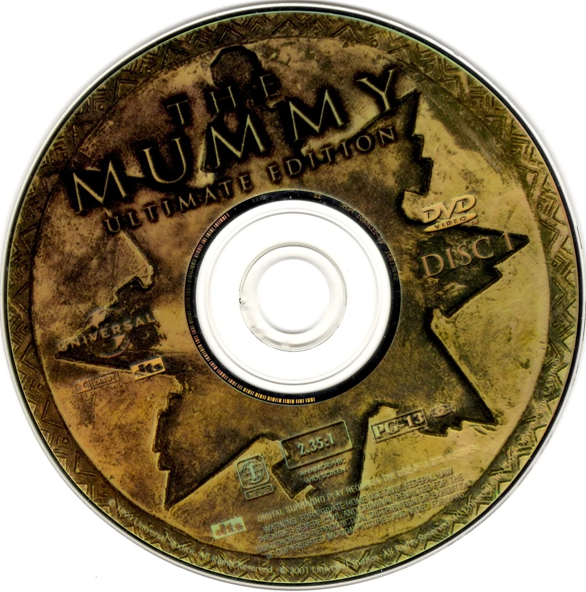 The Mummy: Ultimate Edition | DVD Database | Fandom