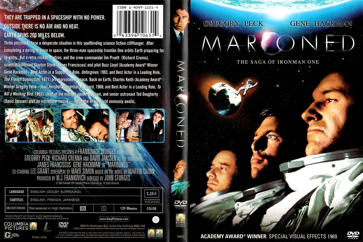 Marooned | DVD Database | Fandom