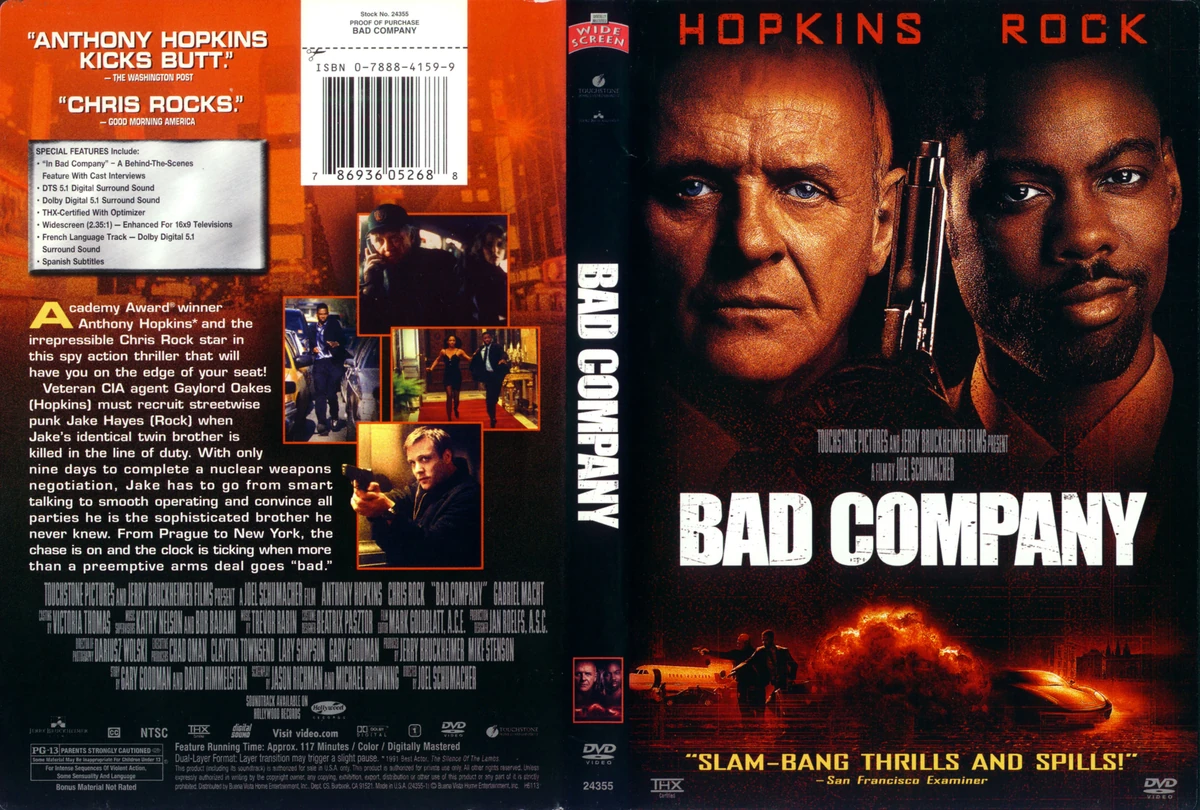 Bad Company (2002) | DVD Database | Fandom