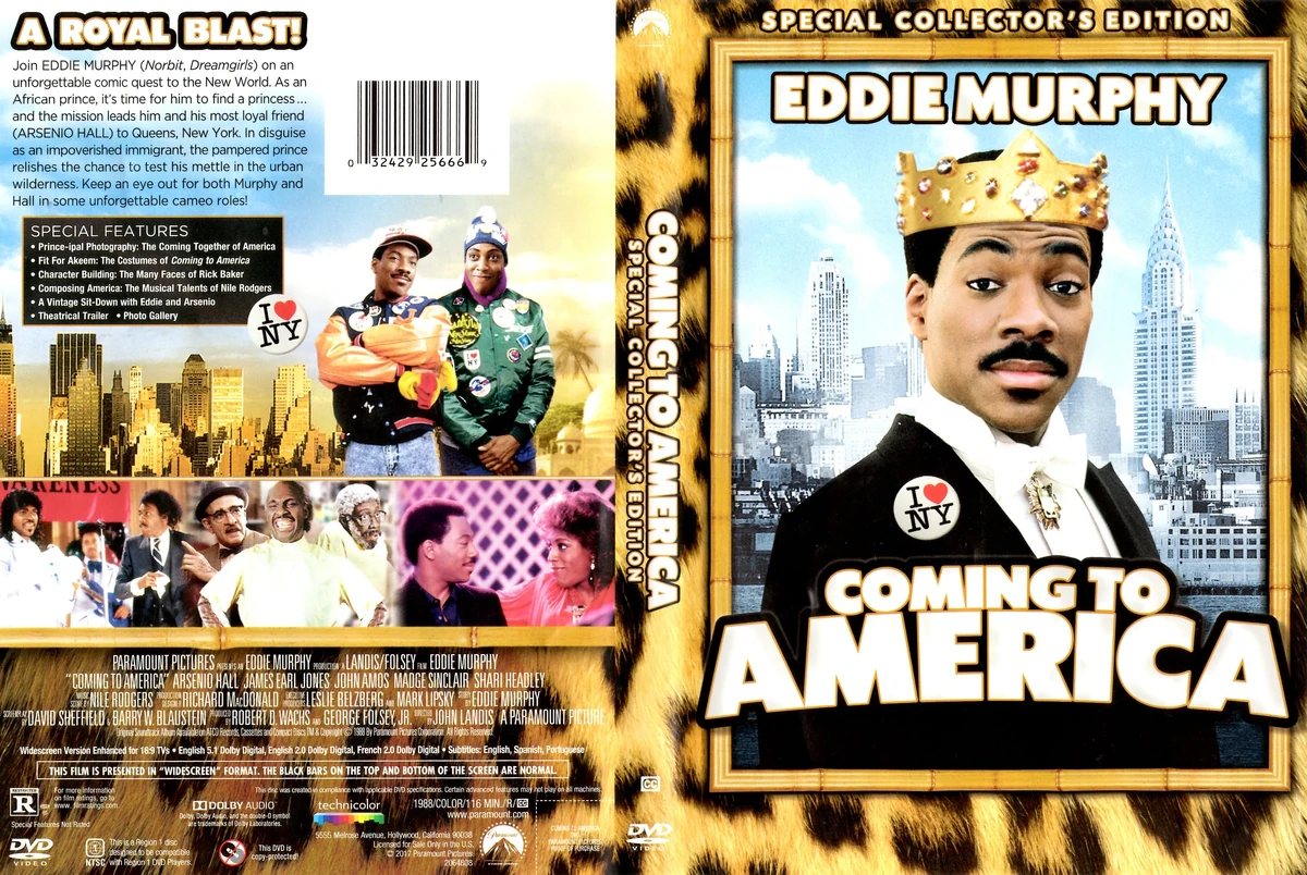 Coming to America: Special Collector's Edition | DVD Database | Fandom