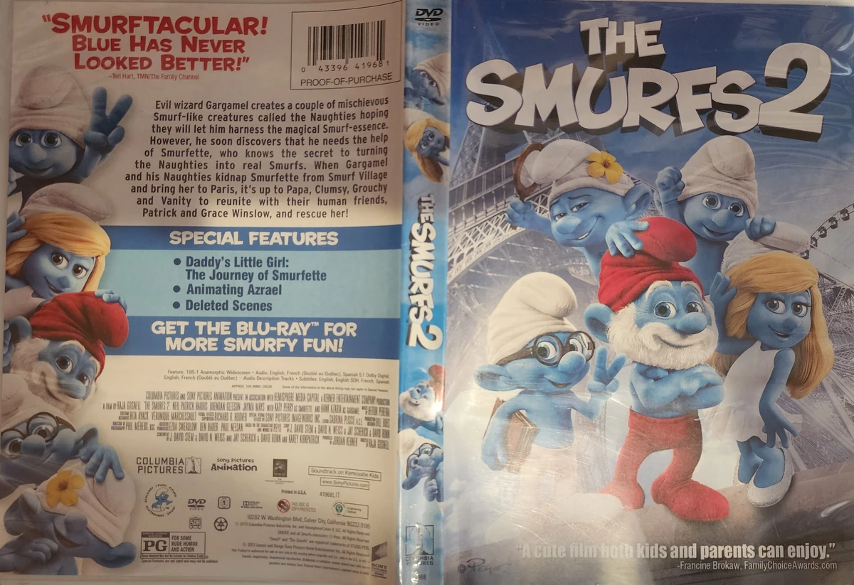 The Smurfs 2 | DVD Database | Fandom