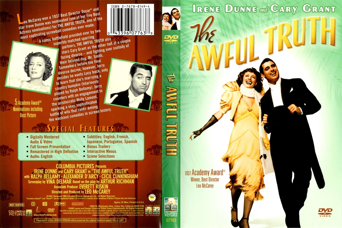 The Awful Truth | DVD Database | Fandom