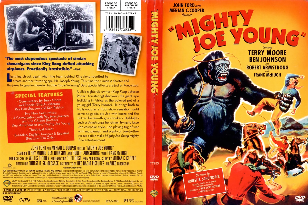 Mighty Joe Young (1949) | DVD Database | Fandom