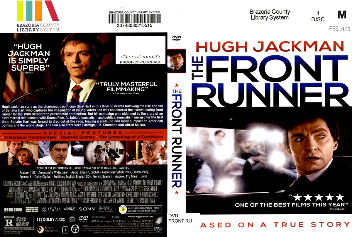 The Front Runner | DVD Database | Fandom