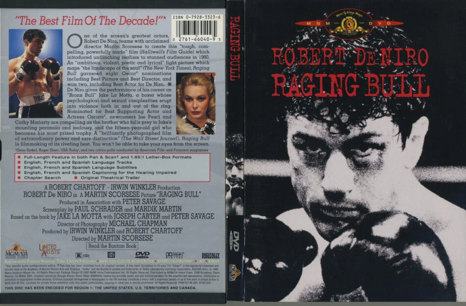 Raging Bull | DVD Database | Fandom