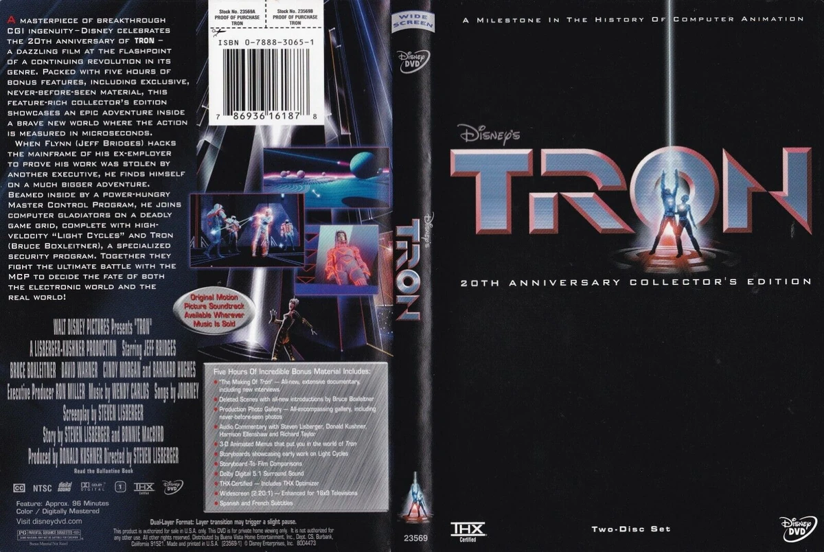 Tron: 20th Anniversary Collector's Edition | DVD Database | Fandom