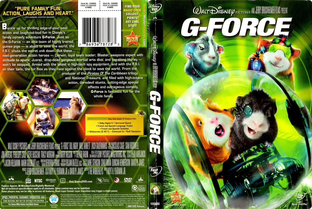 G-Force | DVD Database | Fandom