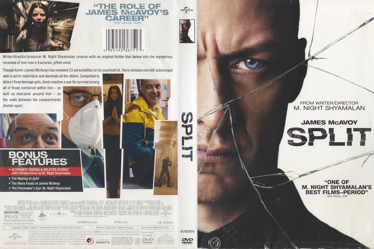 Split | DVD Database | Fandom