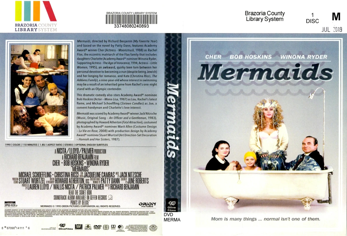 Mermaids (Olive Films) | DVD Database | Fandom