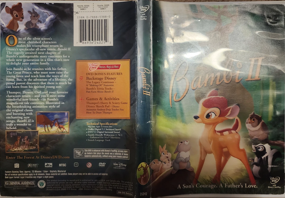 Bambi II | DVD Database | Fandom