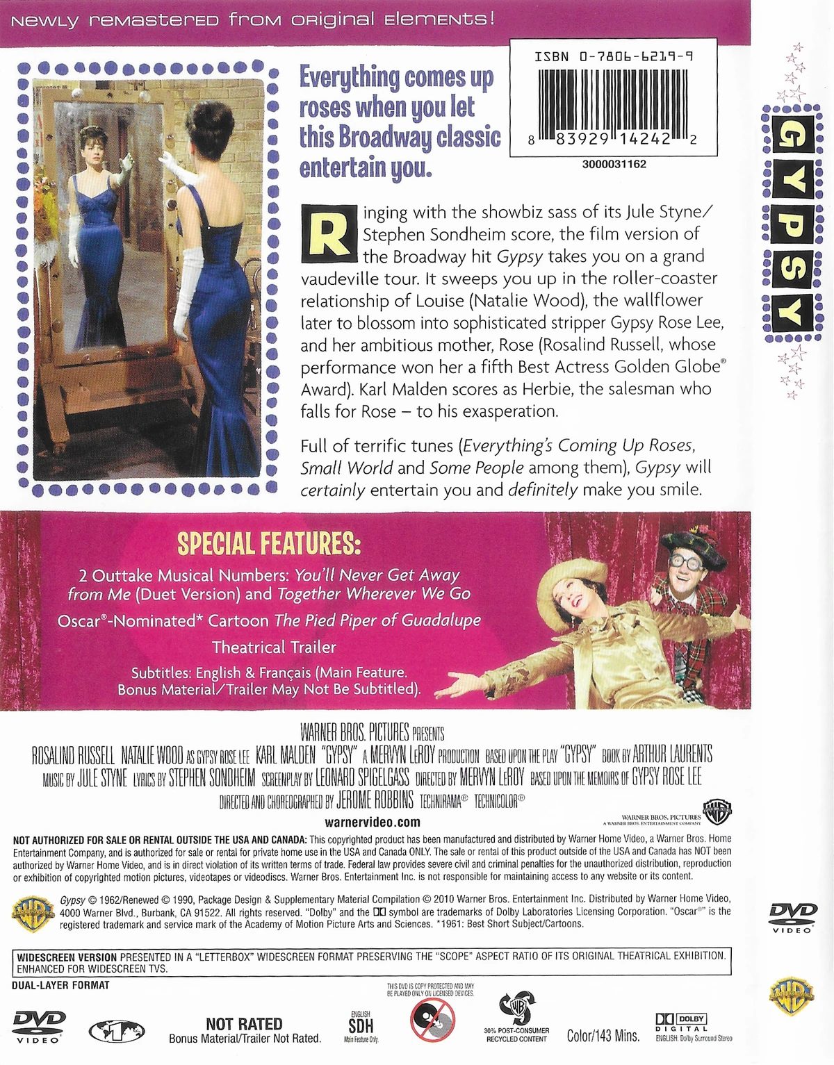 Gypsy | DVD Database | Fandom