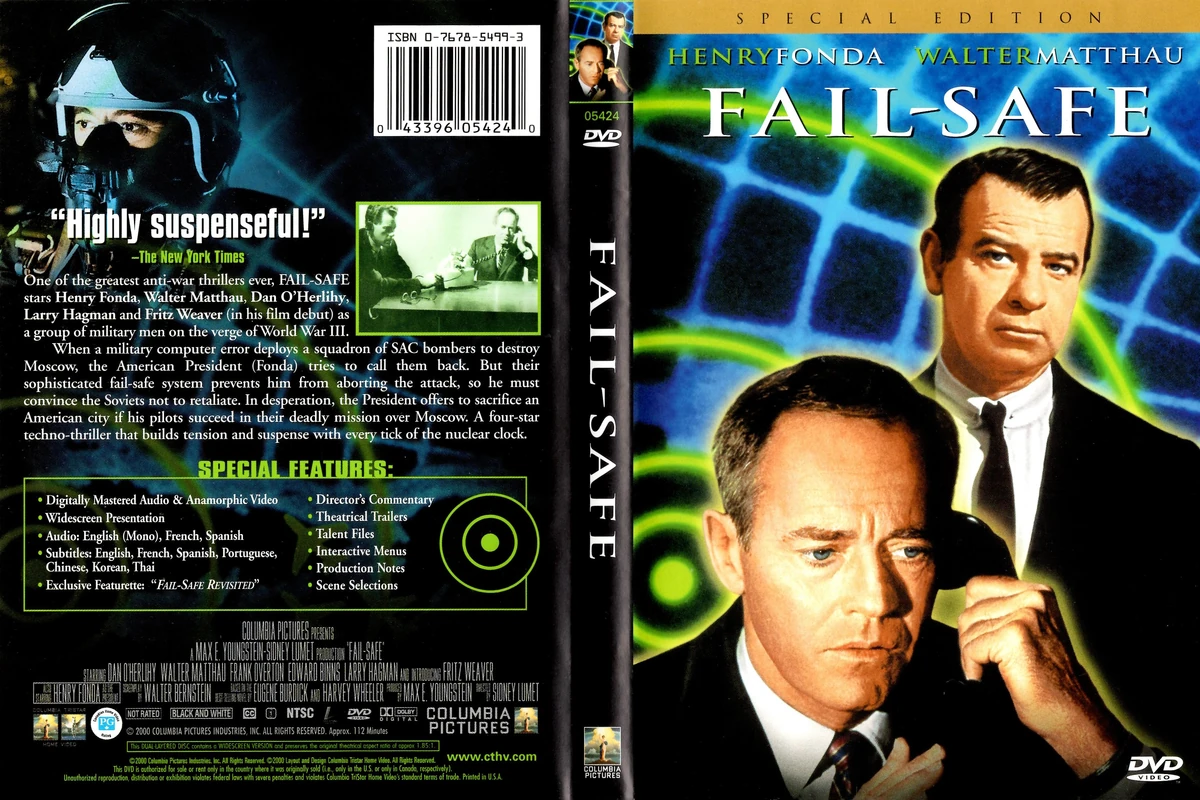 Fail-Safe | DVD Database | Fandom