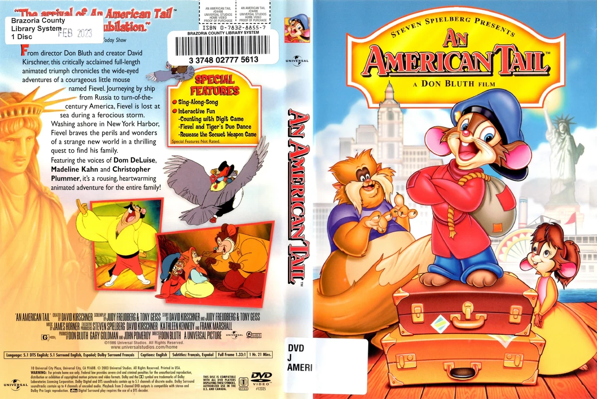 An American Tail | DVD Database | Fandom