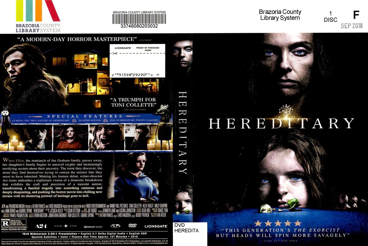 Hereditary | DVD Database | Fandom