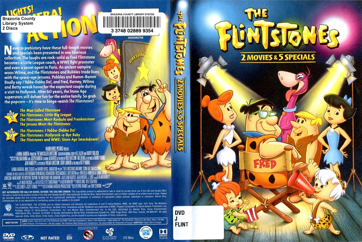 The Flintstones: 2 Movies & 5 Specials | DVD Database | Fandom