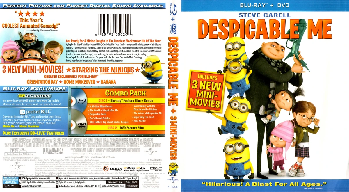Despicable Me | DVD Database | Fandom