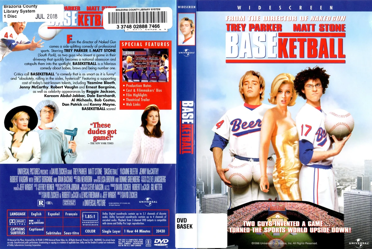 BASEketball | DVD Database | Fandom