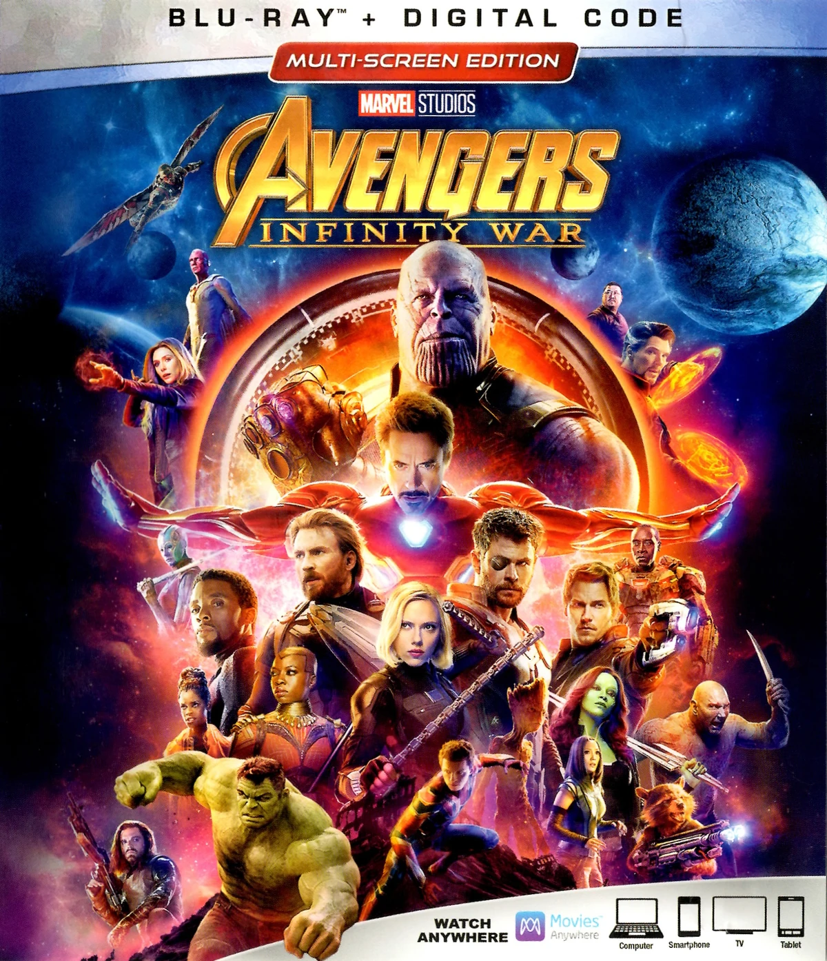 Avengers: Infinity War | DVD Database | Fandom