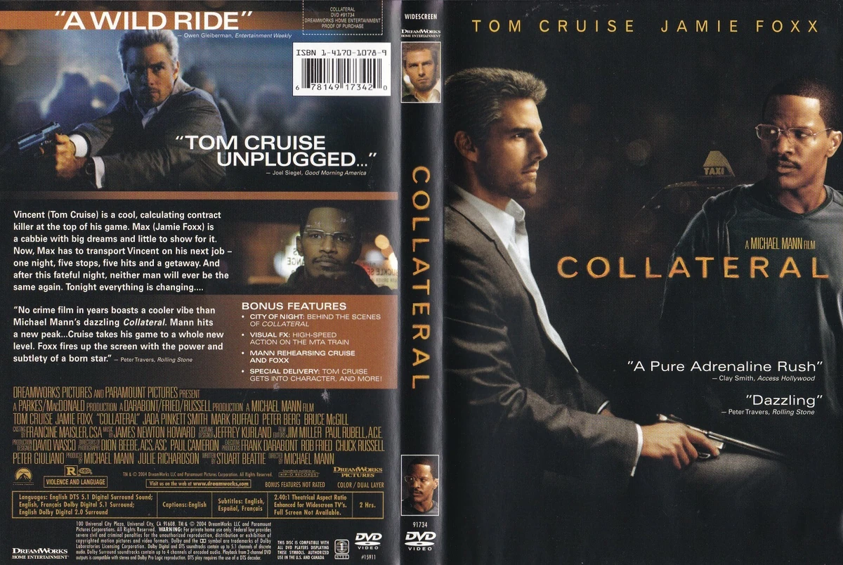 Collateral | DVD Database | Fandom