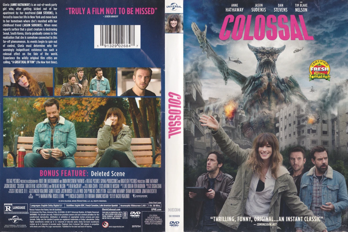 Colossal | DVD Database | Fandom