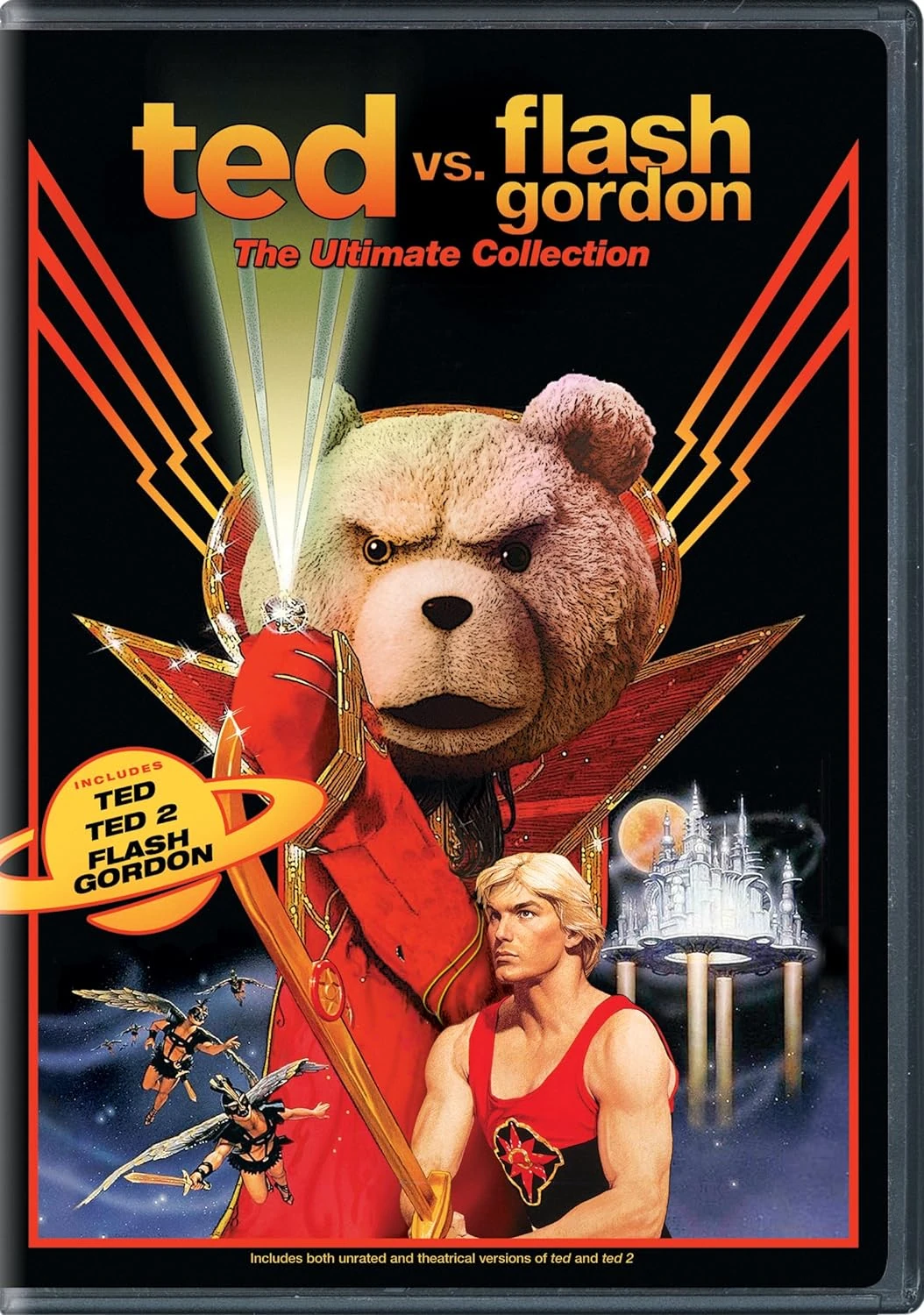 Ted vs. Flash Gordon: The Ultimate Collection | DVD Database | Fandom