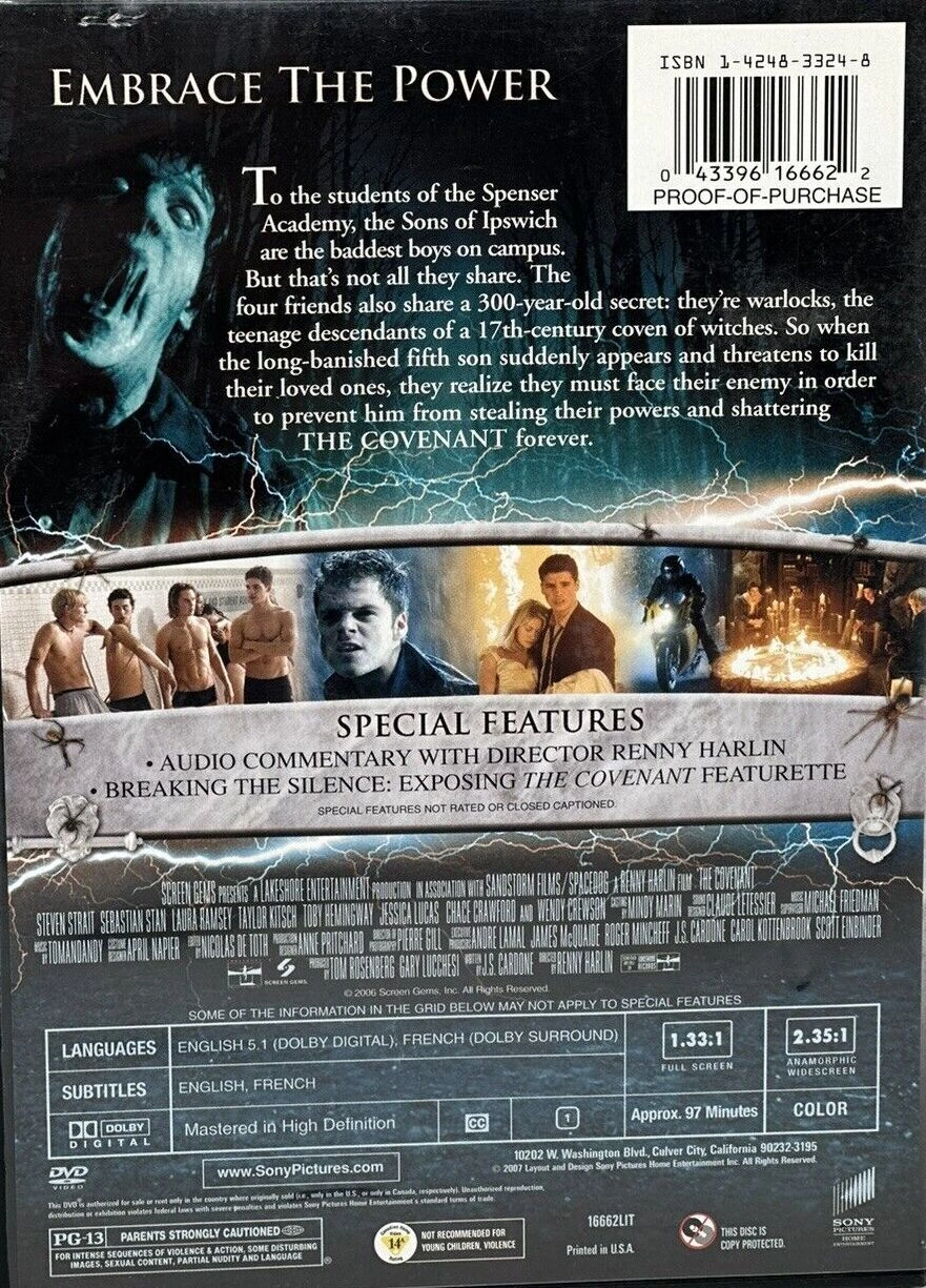 The Covenant | DVD Database | Fandom
