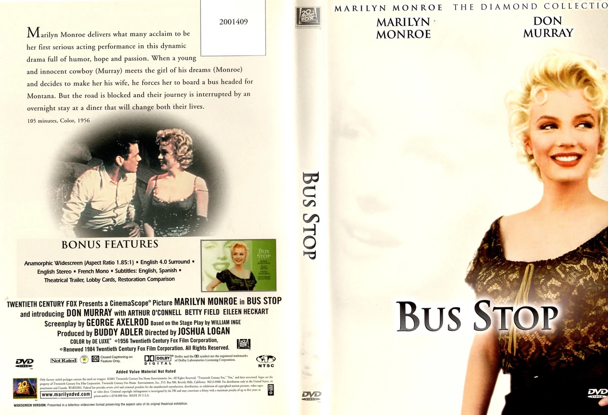 Bus Stop | DVD Database | Fandom