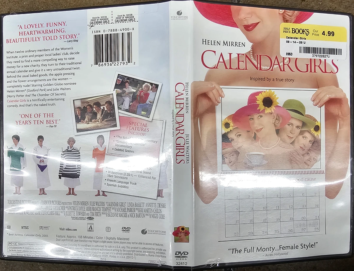 Calendar Girls | DVD Database | Fandom