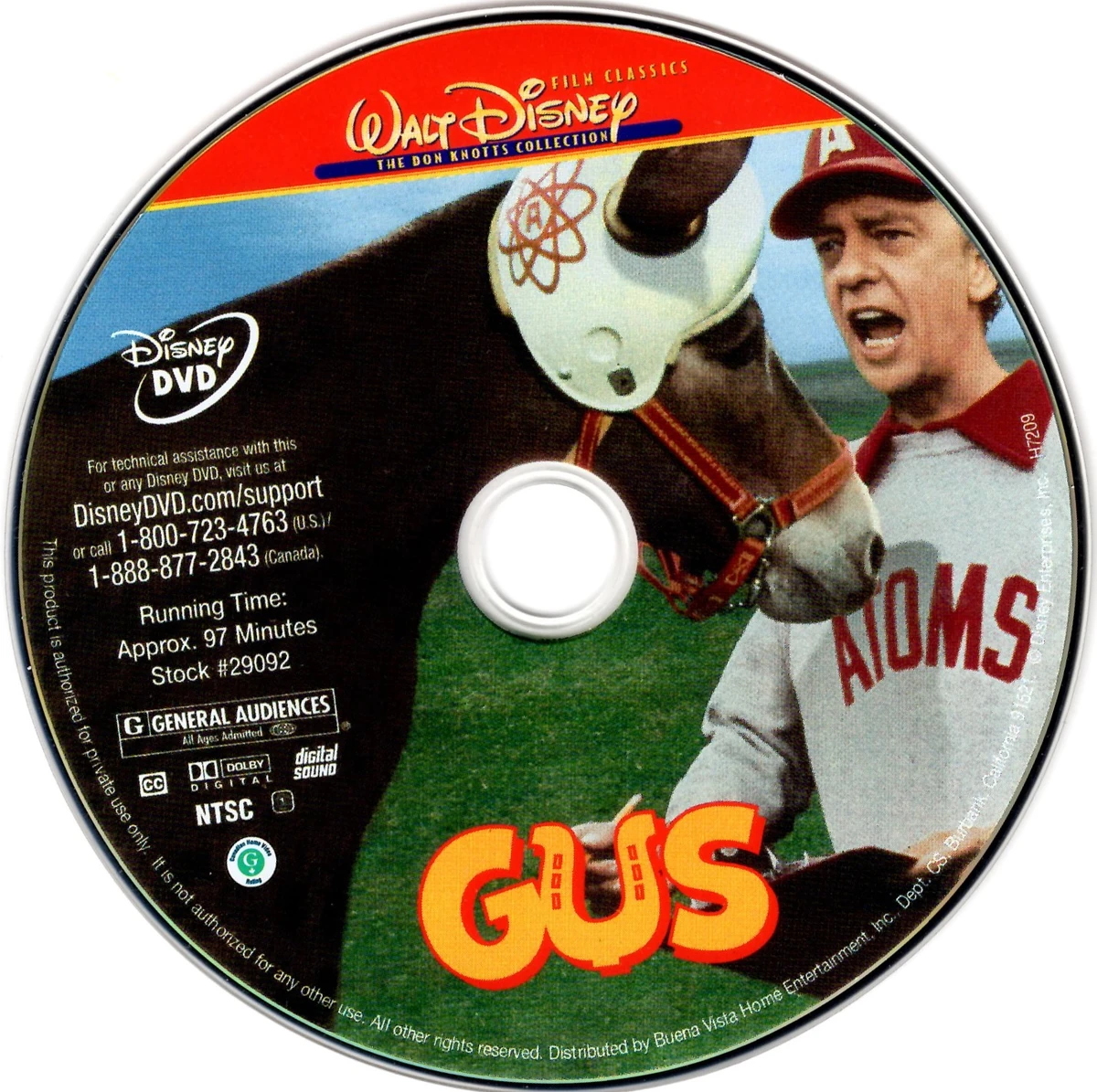 Gus | DVD Database | Fandom