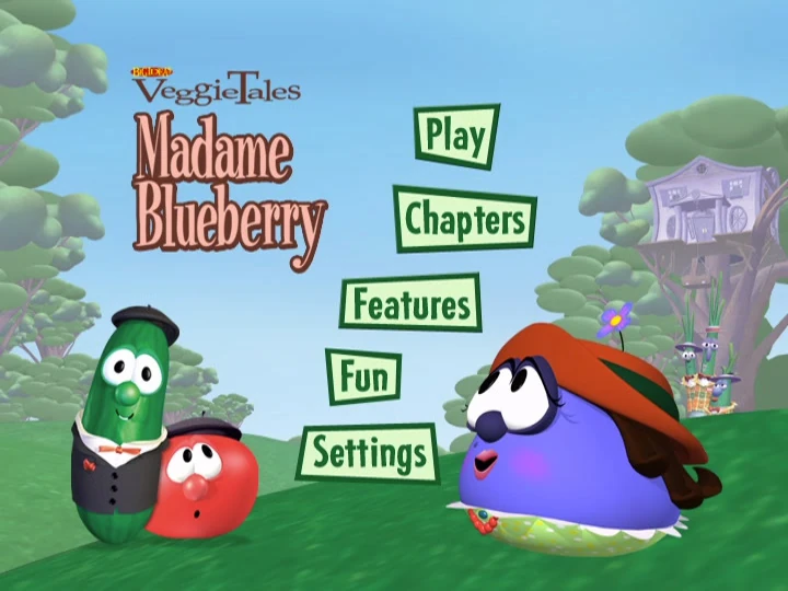 Veggietales Madame Blueberry Dvd
