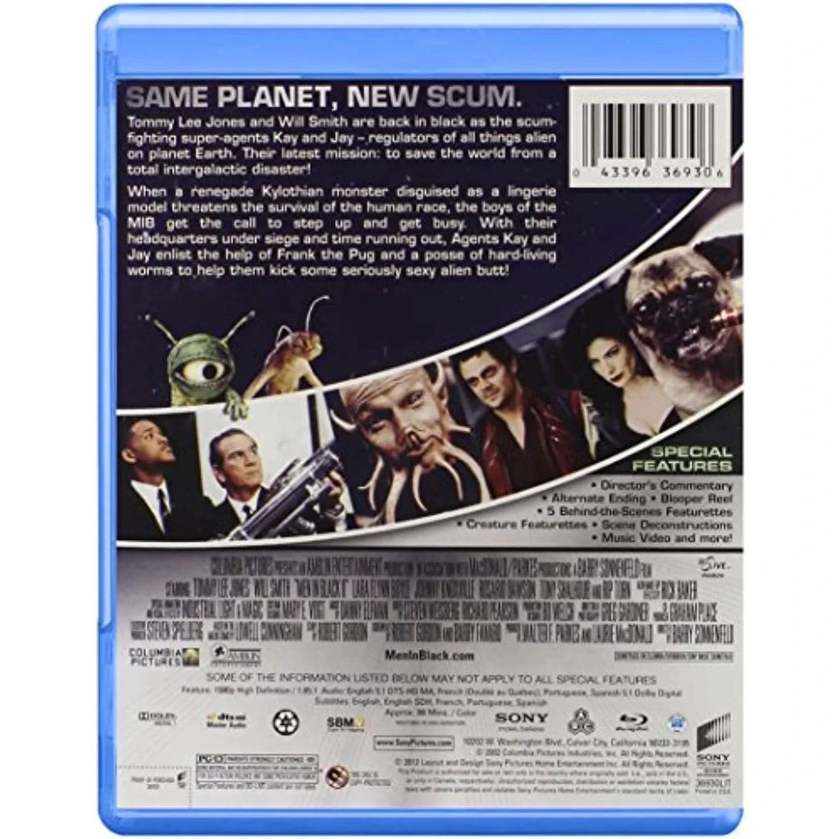 Men In Black II (Blu-ray) | DVD Database | Fandom