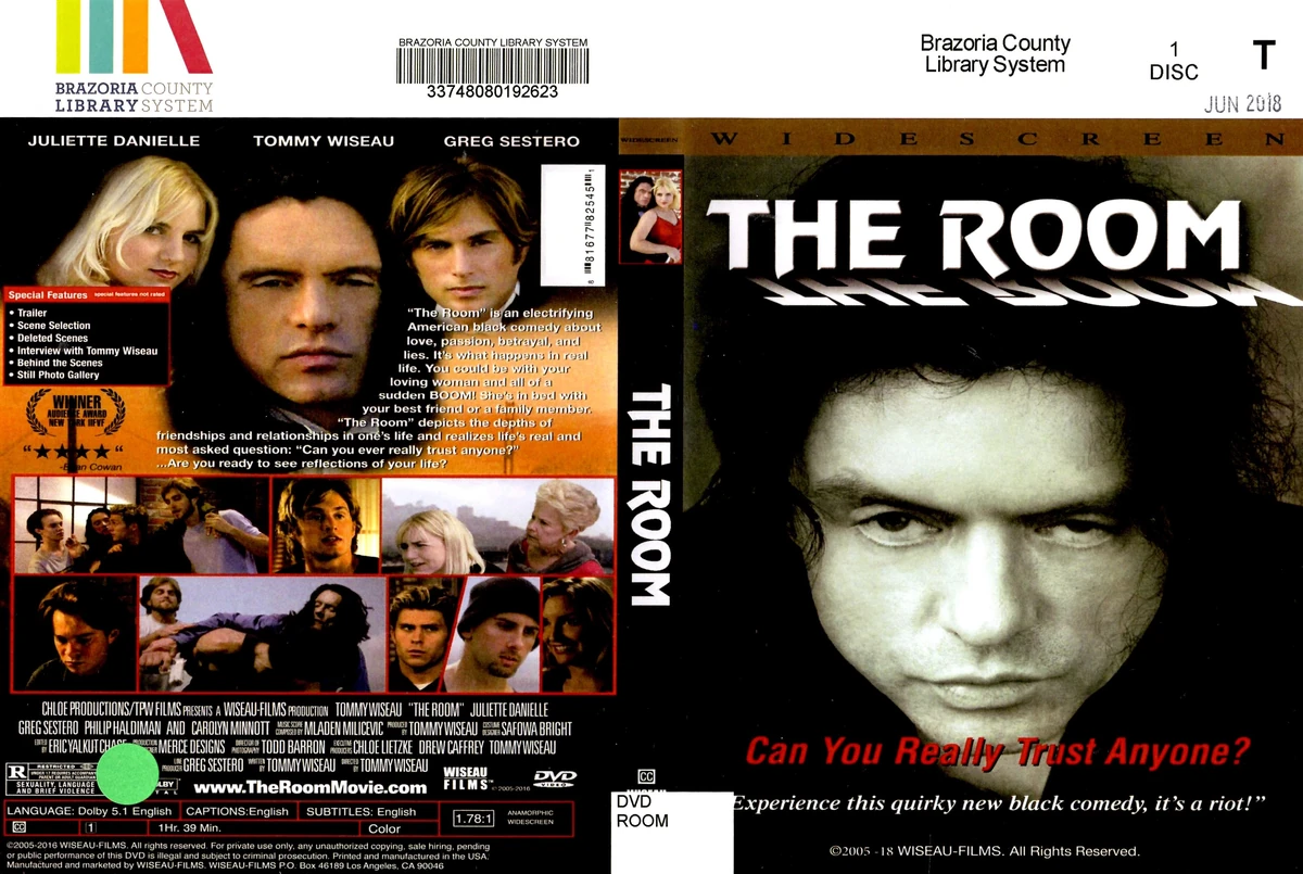 The Room | DVD Database | Fandom