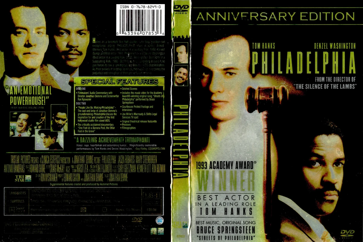 Philadelphia: Anniversary Edition | DVD Database | Fandom