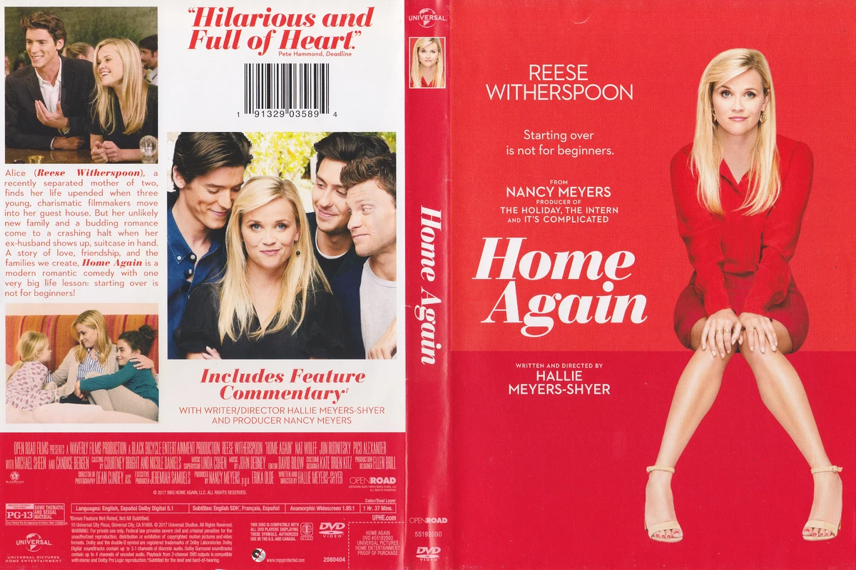 Home Again | DVD Database | Fandom