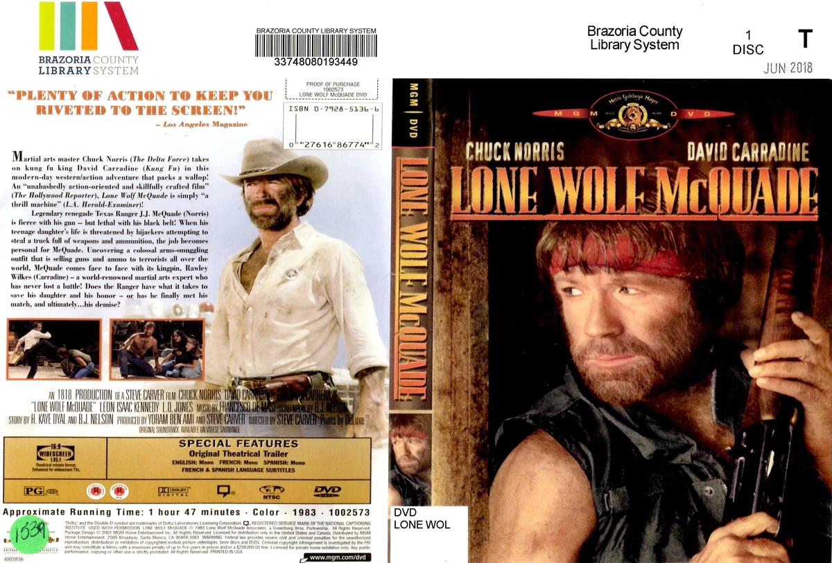 Lone Wolf McQuade | DVD Database | Fandom