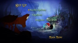 The Little Mermaid Dvd Menu