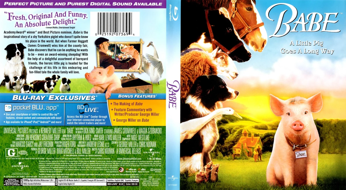 Babe (Blu-ray) | DVD Database | Fandom