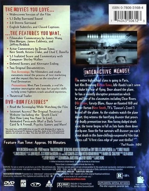 Final Destination | DVD Database | Fandom